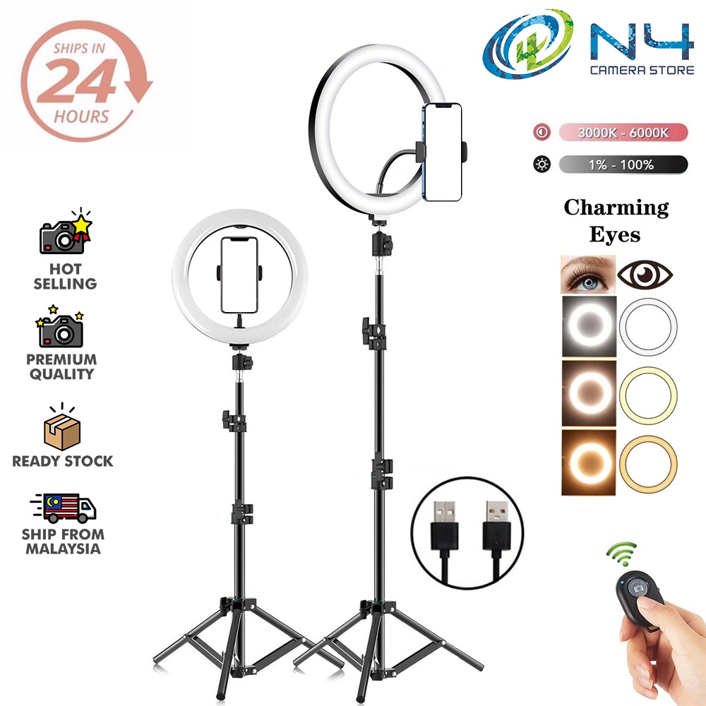 Ring Light with Stand for Mobile Phone Shooting And Live Streaming With ...