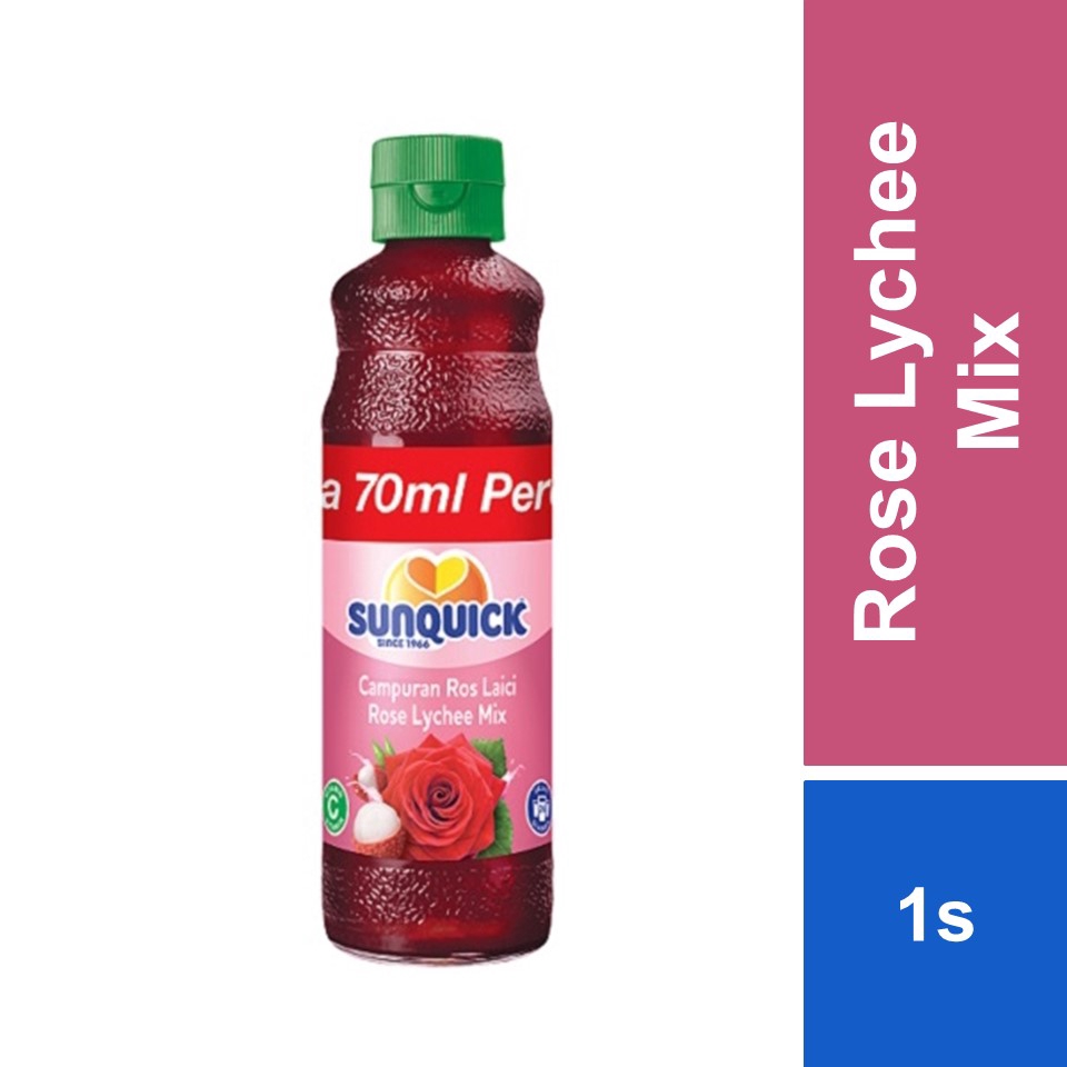 [Gift Redemption] Sunquick Rose Lychee add value 70ml | Shopee Malaysia