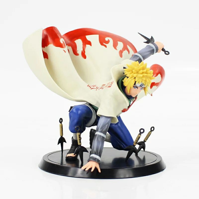 Action figure Toy Minato Namikaze Hokage 4th team Naruto Sasuke Jiraiya ...