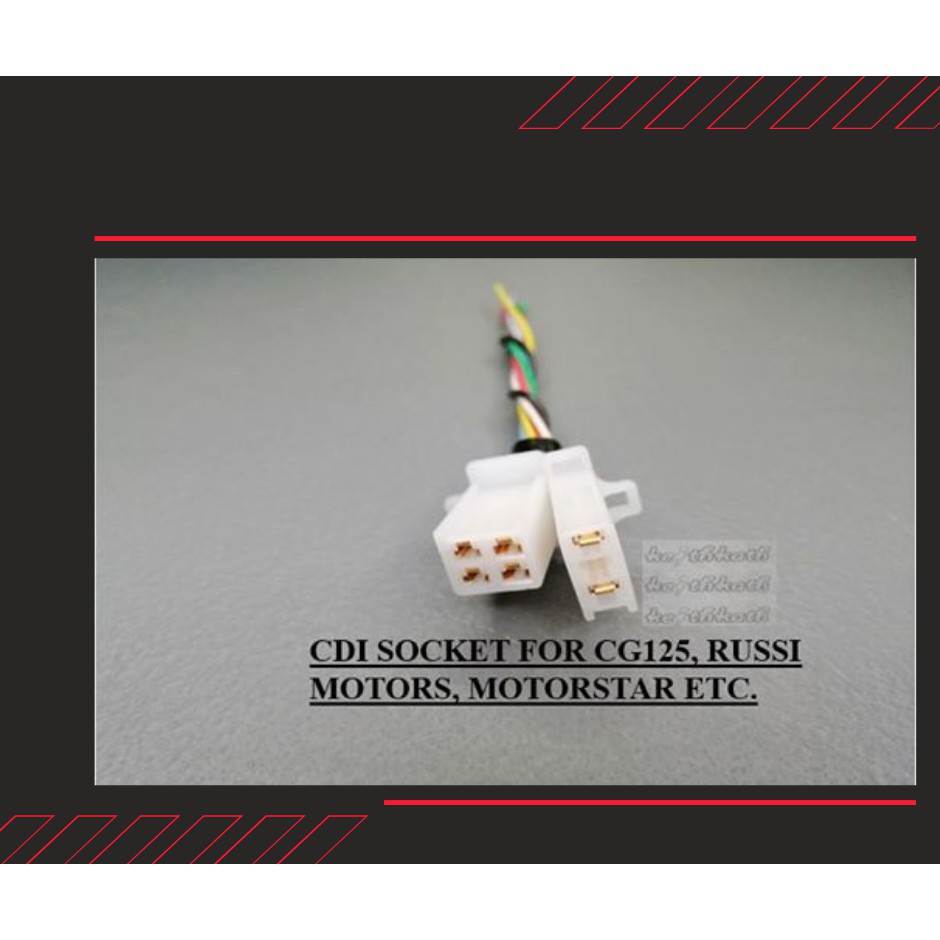 CDI socket for CG125, Rusi, Motorstar Etc. - Heavy Duty | Shopee Malaysia
