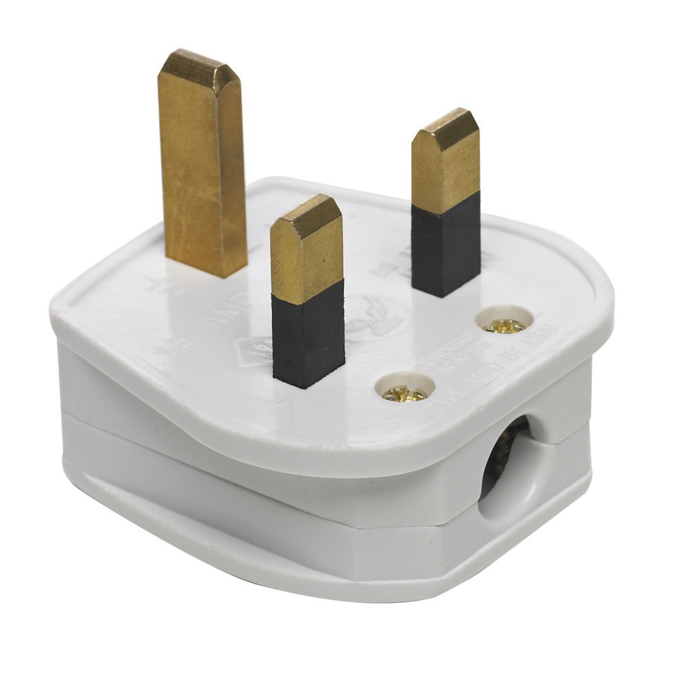 TIANEE SIRIM 13A 3 Pin White Plug Top | Shopee Malaysia