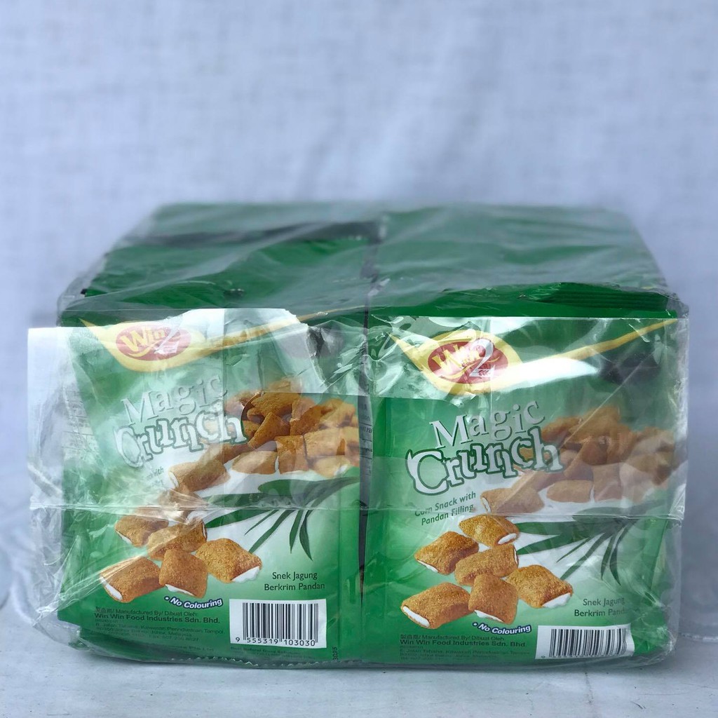 60g x 10pcs Win2 Magic Crunch [Chocolate / Black & White / Strawberry ...