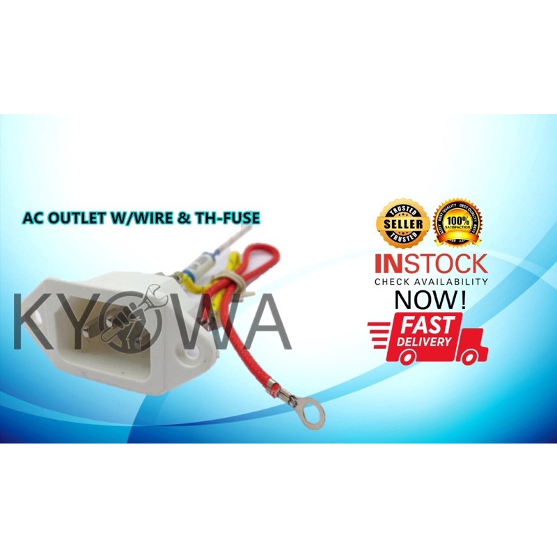 [READY STOCK] 250VAC 10A 3PINS SOCKET RICE COOKER POWER PLUG SOCKET ...