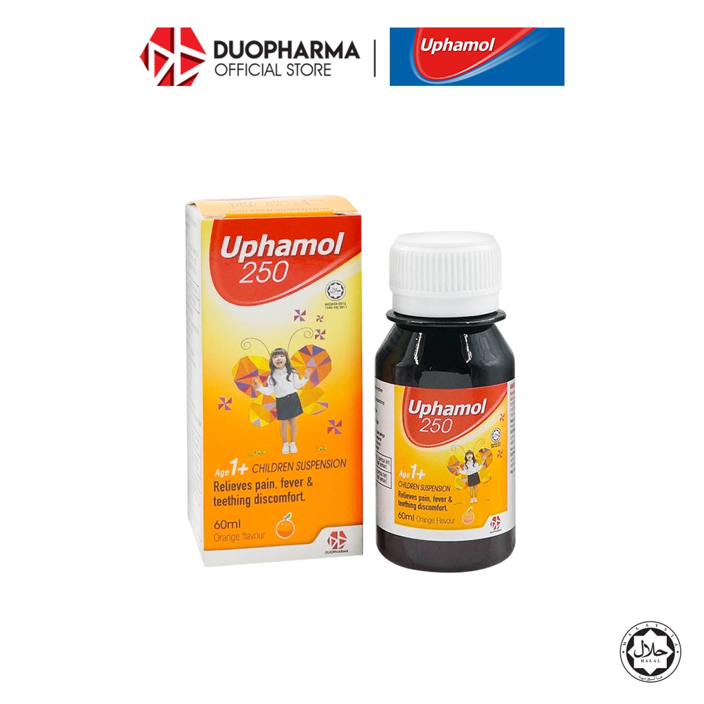 Uphamol 250mg Orange Suspension (60ml) | Shopee Malaysia