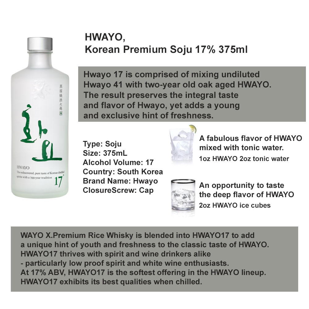 HWAYO Korean Premium Soju | Shopee Malaysia
