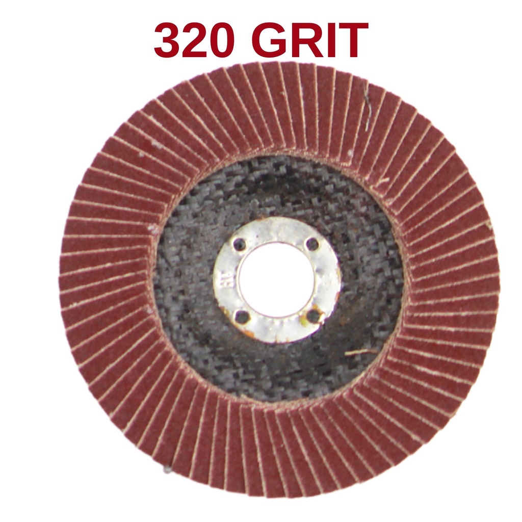 1 PCS Flap Disc 4" ( 100mm x 16mm ) Sand Paper Abrasive / Sanding ...
