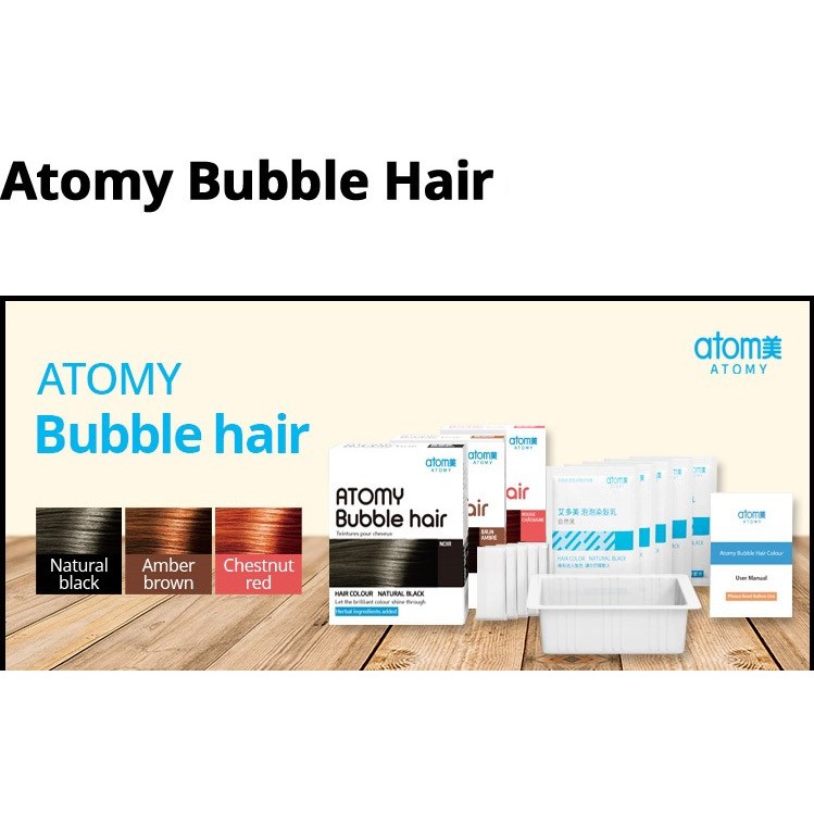 Atomy Bubble Hair Color Authentic | Shopee Malaysia