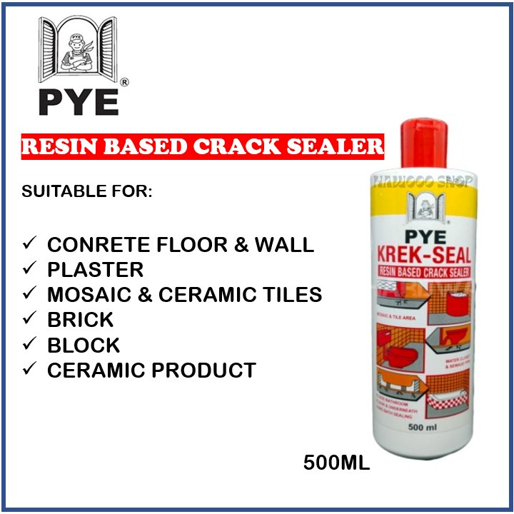 PYE Krek-Seal 500ml Resin Based Crack Sealer / Meterai Retak Konkrit ...