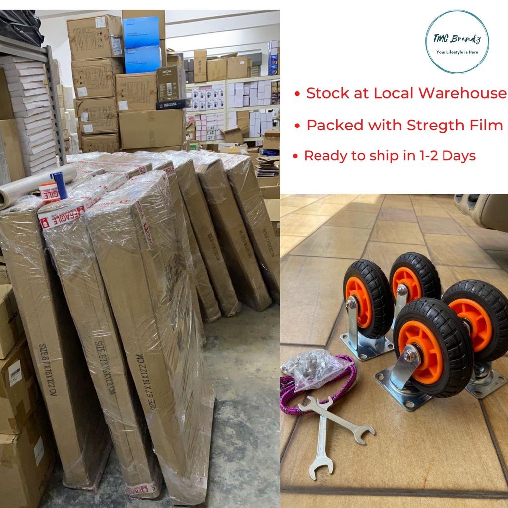 Extra Length 1.2 meter Heavy Duty Trolley 600KG Light Weight Iron ...