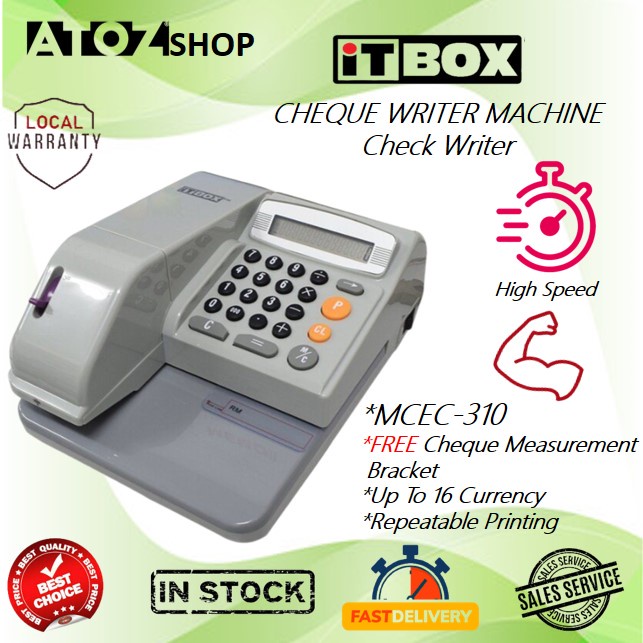iTBOX Chequewriter Machine | Cheque Writer | Check Writer | Cheque ...
