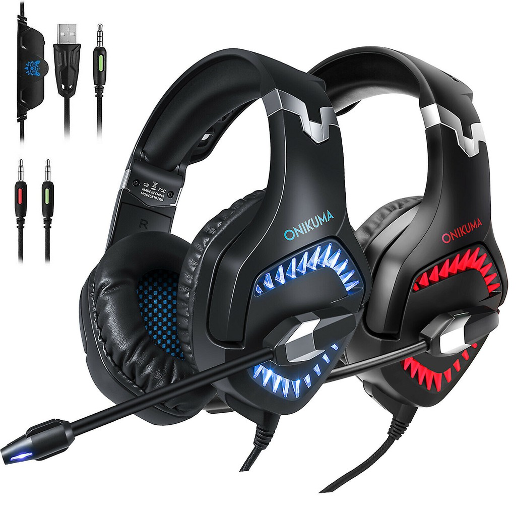 ONIKUMA K1B Pro Gaming Headset Headphone Wired With Mic | Shopee Malaysia