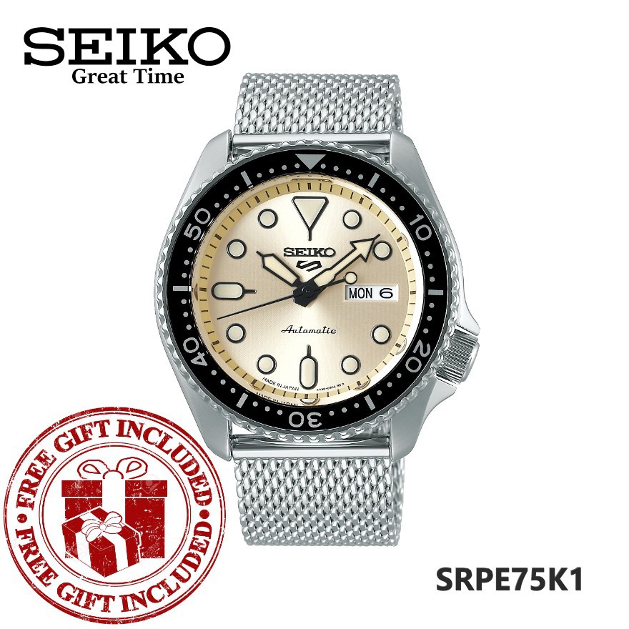 Seiko 5 Sport Superman SRPE75K1 Automatic Watch for Men | Shopee Malaysia
