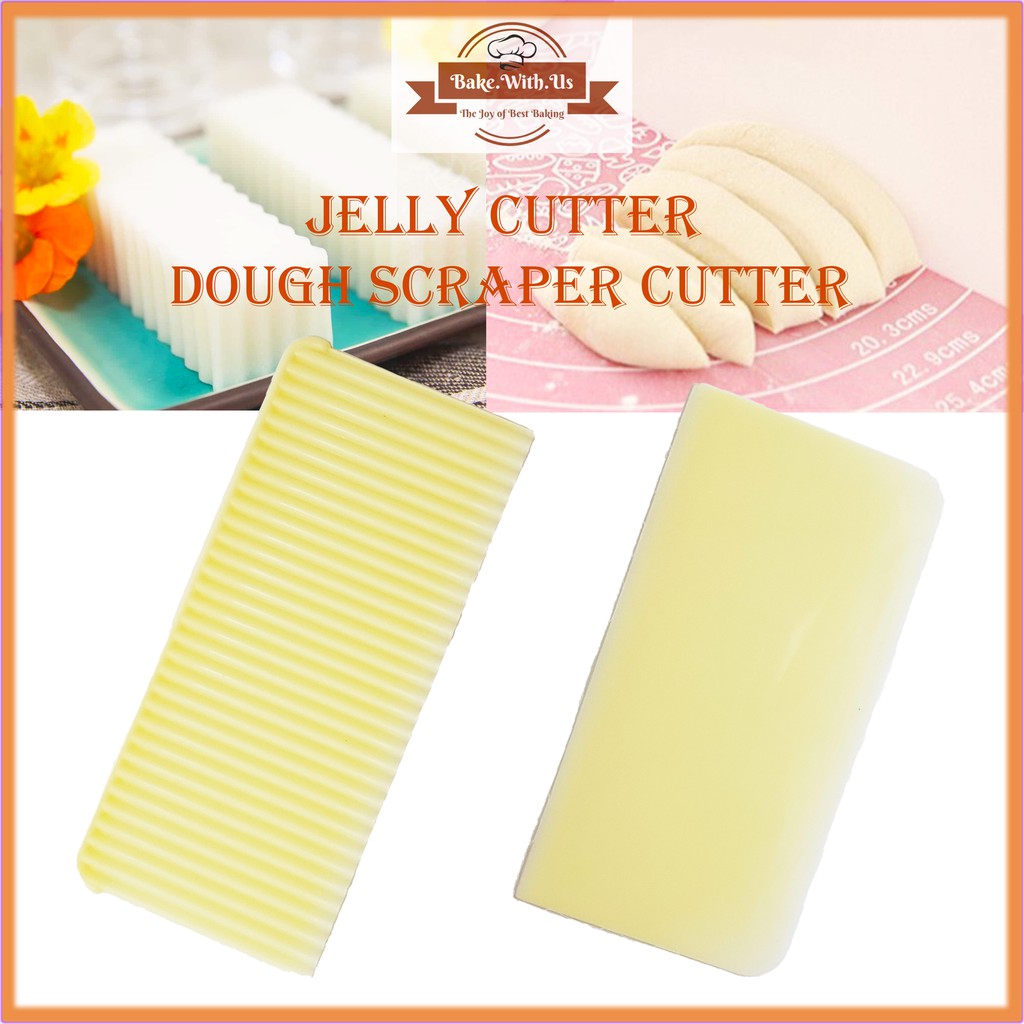 Jelly Cutter, Dough Scraper Cutter / Pisau Agar-agar, Cutter Pembentuk ...
