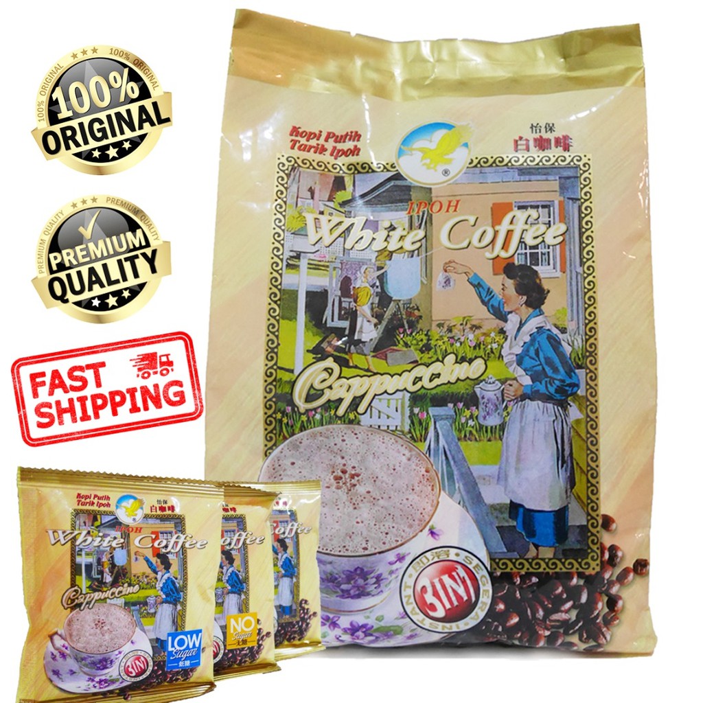 Premium & Aromatic Ipoh White Coffee Cappuccino 全怡保最香白咖啡 (Guaranteed Original) | Shopee Malaysia