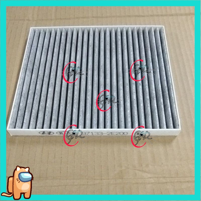 CABIN AIR FILTER (CARBON) HYUNDAI TUCSON LM KIA SPORTAGE SL RONDO RIO ...