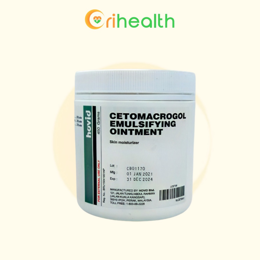 OINTMENT HOVID CETOMACROGOL EMULSIFYING OINTMENT super moisturizing ...