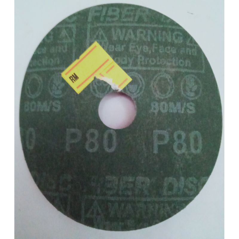 FIBER DISC(KERTAS PASIR BULAT)(SESUAI DI PASANG DI MESIN GRINDING)(SAIZ ...