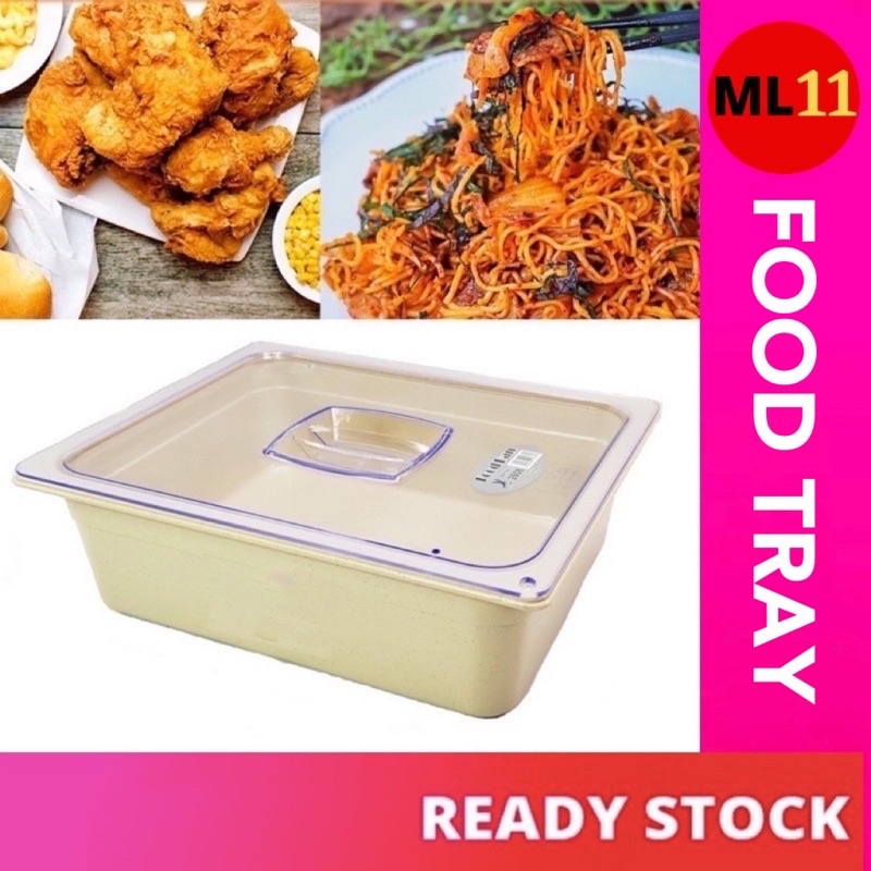 Food Pan with Cover / Cake Tray / Buffet Tray / Plastic Tray / Tray ...