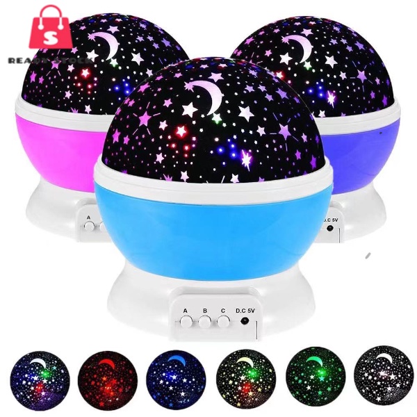 RSS_Romantic LED Starry Night Sky Galaxy Projector Lamp Star light ...
