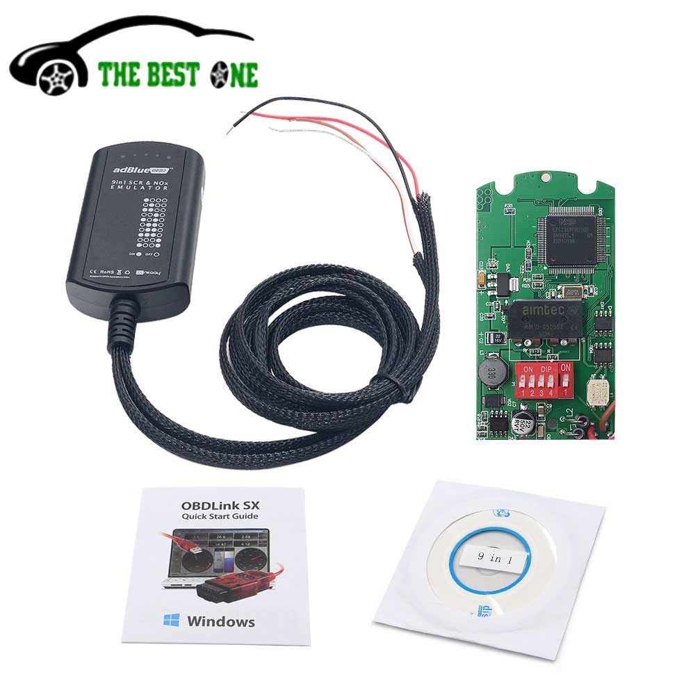 AdBlue Emulator System Box 9 IN 1 For MAN/MB/SCANIA/IVECO/DAF/VOLVO ...