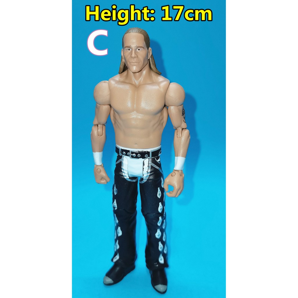 WWE Tyrus/ shawn michaels / warrior action figure ( J Store ) | Shopee ...