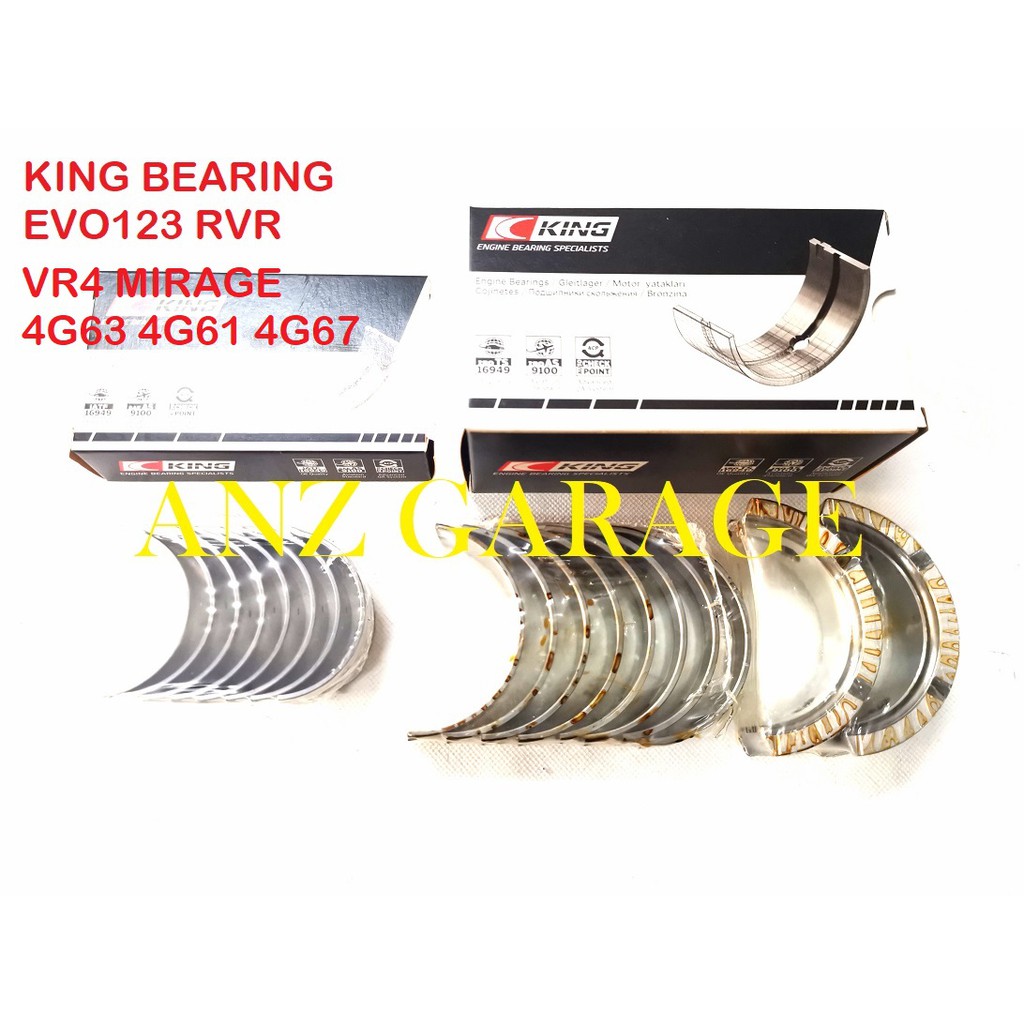 4G63 EVO123 VR4 MIRAGE KING Engine Bearing Conrod Crank EVO 123 RVR ...