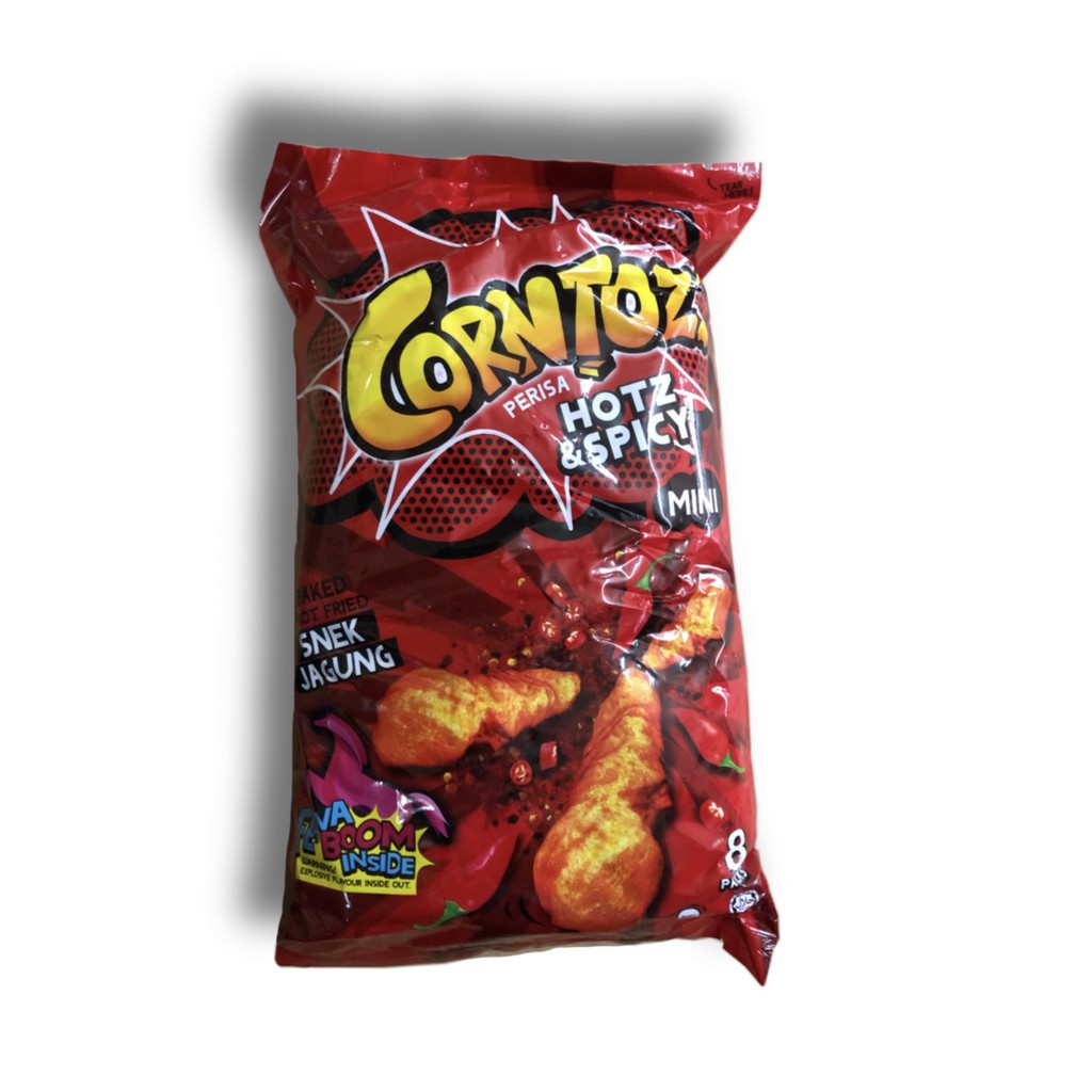 CORNTOZ MINI SNACK-15g X 8 PCS[ Family pack] | Shopee Malaysia