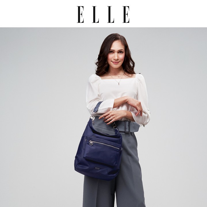Elle Alexa Set Hobo Bag - Navy | Shopee Malaysia