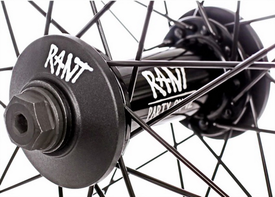 [I.H BMX] RANT PARTY PLASTIC FRONT HUB GUARD Block Single Speed Bike ...