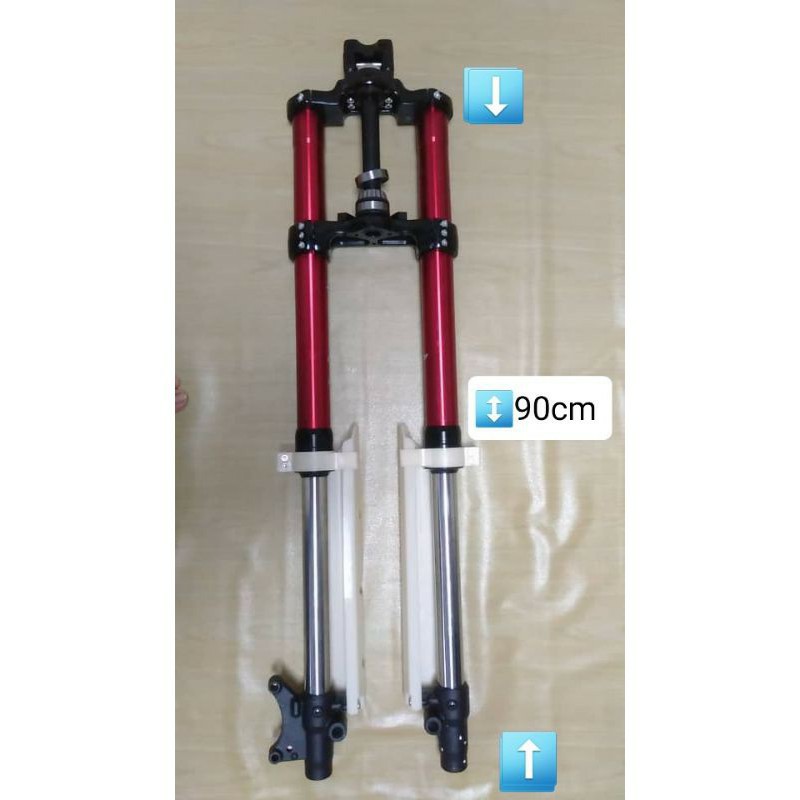 KAWASAKI KLX150 - FRONT FORK (UPSIDE DOWN) SHOCK USD CNC (READY AT KL/SARAWAK) | Shopee Malaysia