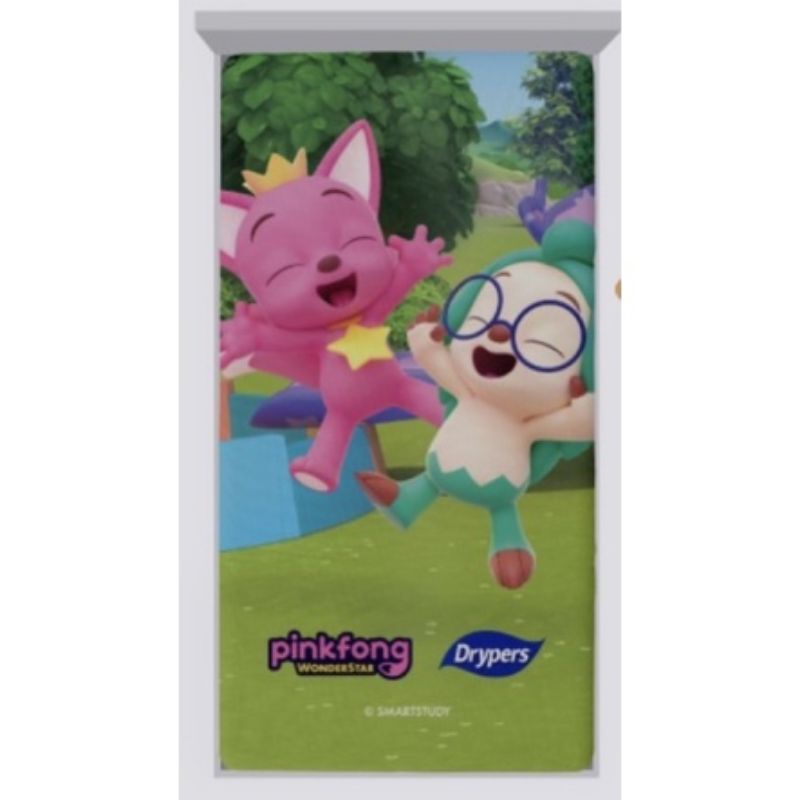 Drypers Pinkfong Pink Fong Baby Shark Hooded Towel | Shopee Malaysia