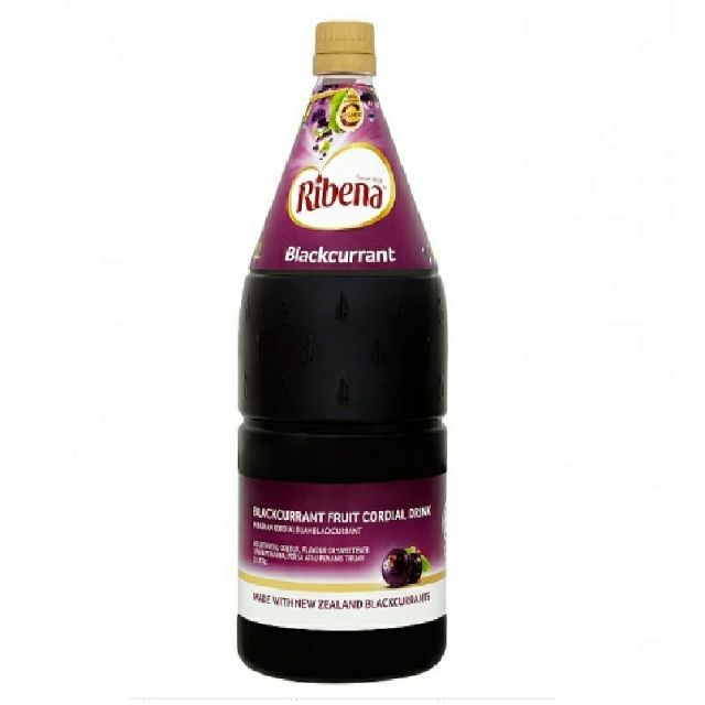 Ribena Fruit Cordial Drink Blackcurrant (2L) | Shopee Malaysia
