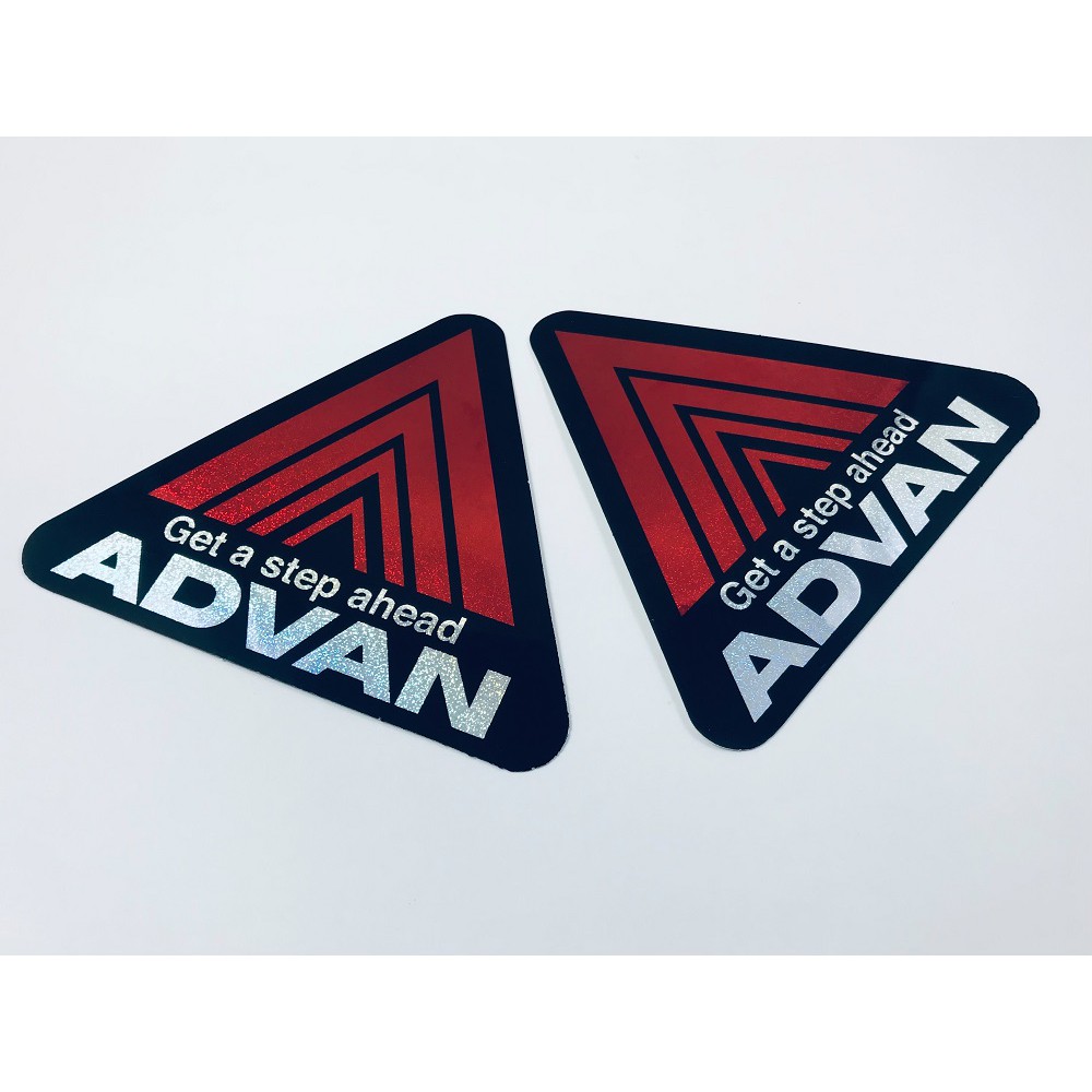 Sticker ADVAN Car Racing Foil Reflective JDM Japan Yokohama Styling ...