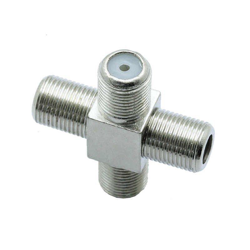 F Connector Coupler Joiner F to F / 4 ways Connector | Shopee Malaysia