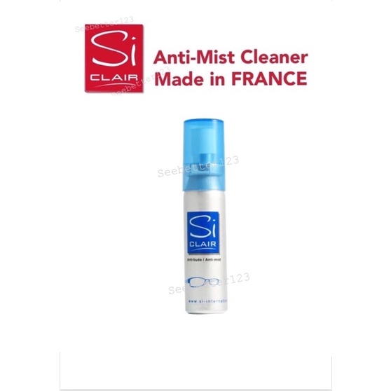 Si Clair Anti-Mist Anti-Fog Lens Cleaner (22ml) | Shopee Malaysia