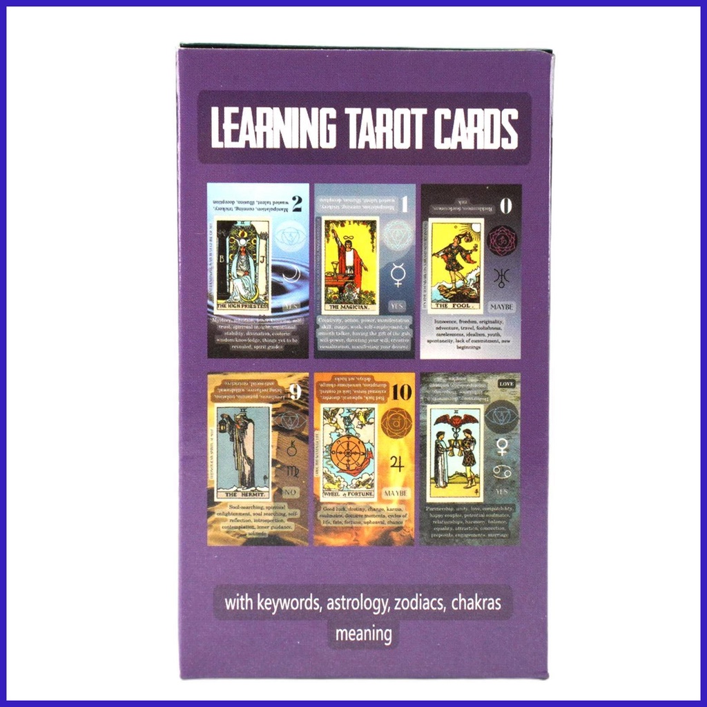 Tarot Oracle Card Mysterious Divination Card Female Girl Card Game ...