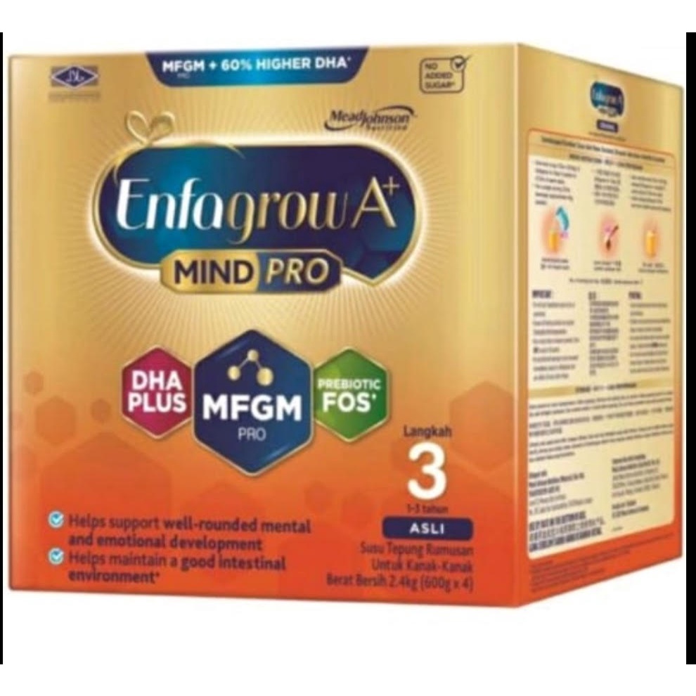 Enfagrow A+ Mindpro 2FL Step 3 Original 2.32kg | Shopee Malaysia