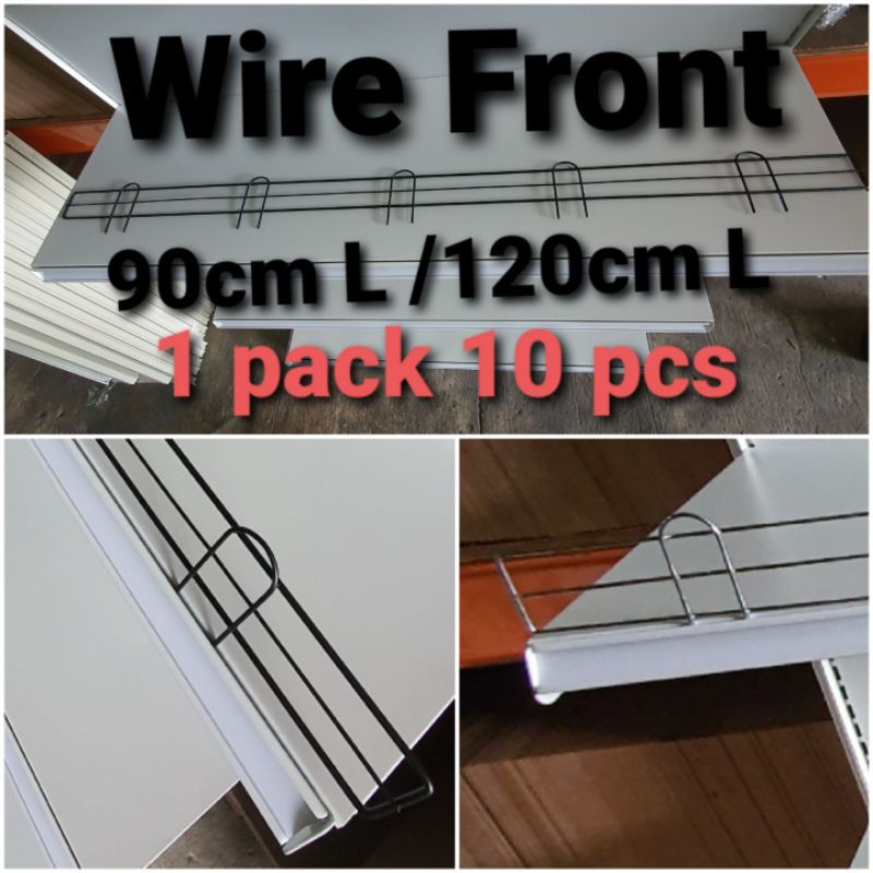 Big Rack!!!Wire Front/Wire Stopper/For Gondola Shelving/Racking ...