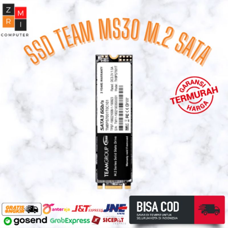 Ssd Team Ms30 M.2 SATA 128GB/256GB/512GB/1TB NEW 3 Years Warranty ...
