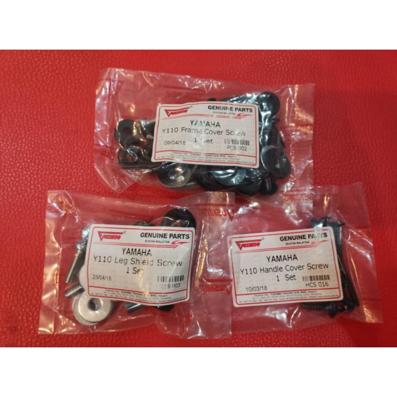 Body Cover Set Y100 Y110 SS2 SSTWO Body Screw Complete Skru Full Set ...