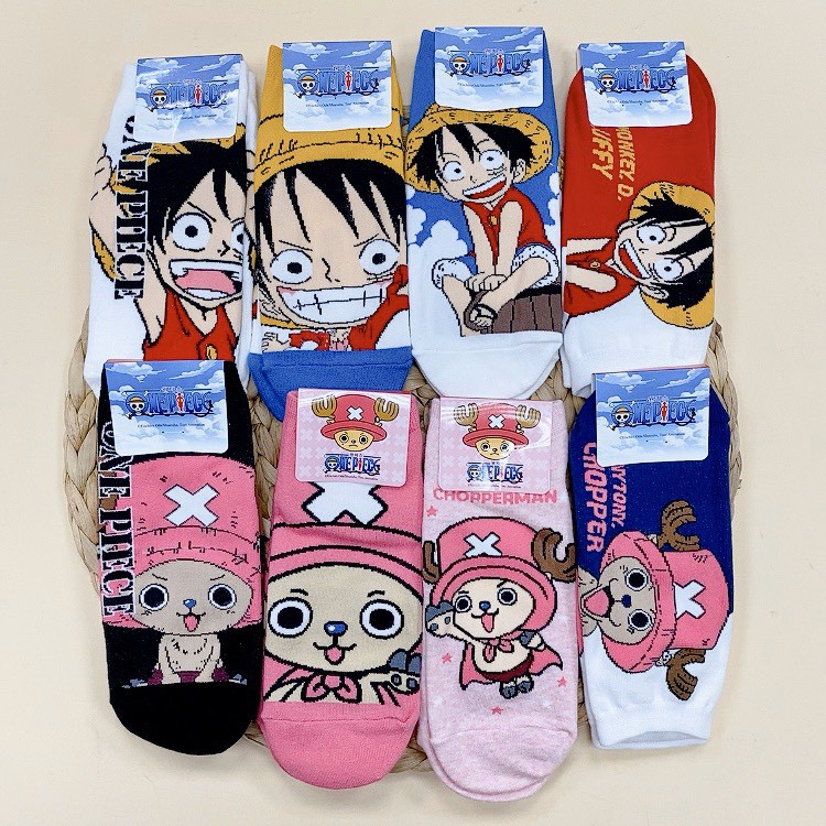 One Piece Chopper Luffy Korean Socks Merchandise | Shopee Malaysia