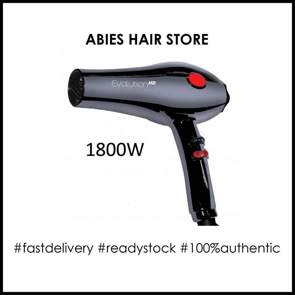 Deluxe Evolution Professional Salon Hair Dryer 1800W | Shopee Malaysia