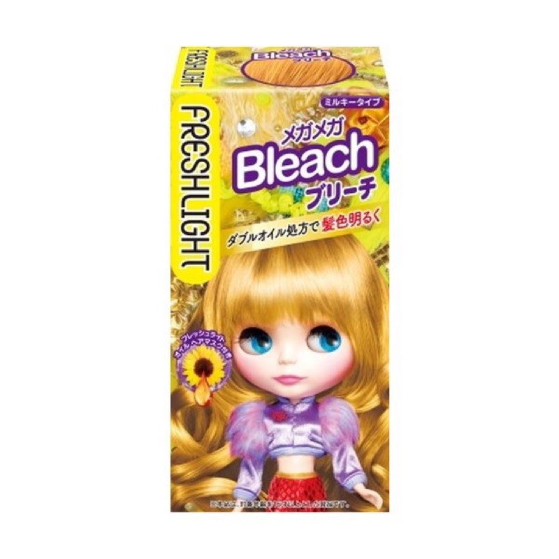 [Ready Stock, japan] Japanese Domestic Bleach Hair Color In Yellow ...