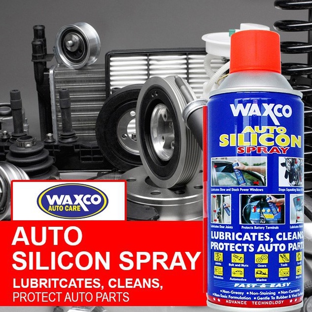 Waxco Auto Silicon Silicone Spray Car Lubricant (550ml) | Shopee Malaysia