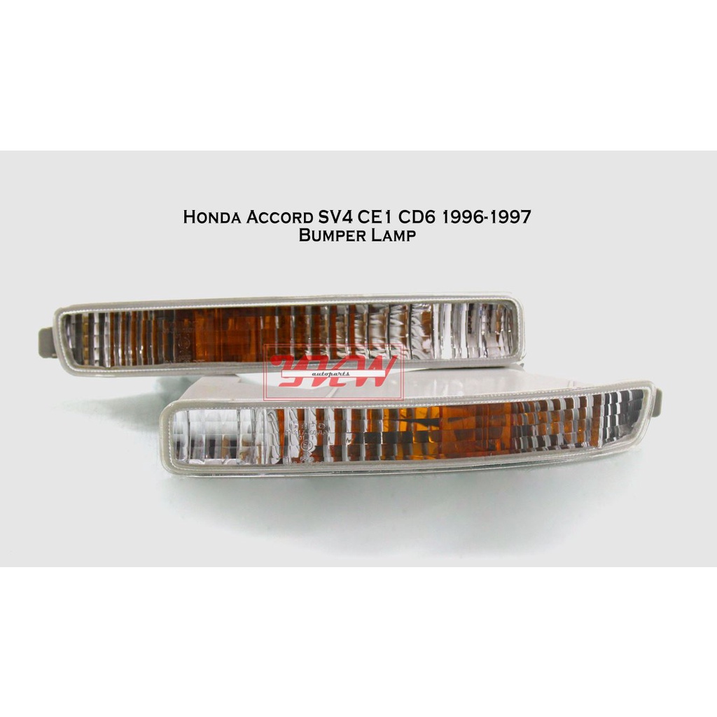 Honda Accord SV4 CE1 CD6 1996-1997 Clear Front Bumper Lamp Signal Lamp ...
