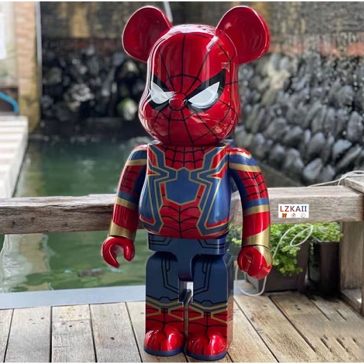 Bearbrick × Marvel - Spider-Man Iron Man 400% Gear Joint 28 Bearbrick × Marvel - Spider-Man Iron Man 400% Gear Joint 28