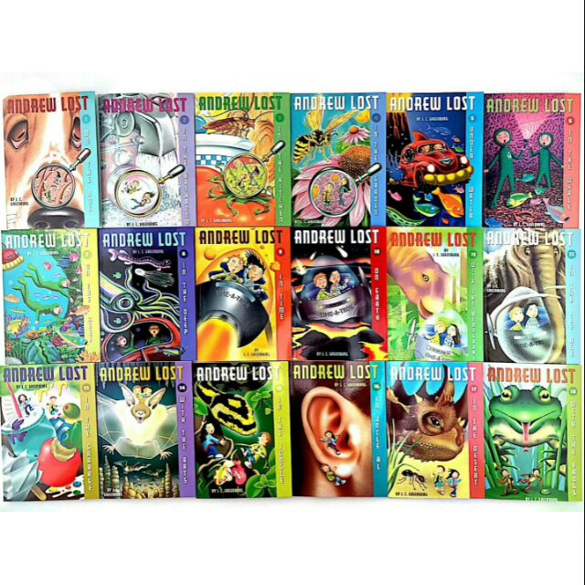 ANDREW LOST SERIES (18Books) | Shopee Malaysia