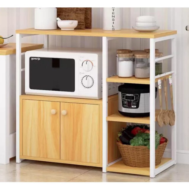 Multifunctional Oven And Kitchen Dapur Storage Rack | Shopee Malaysia