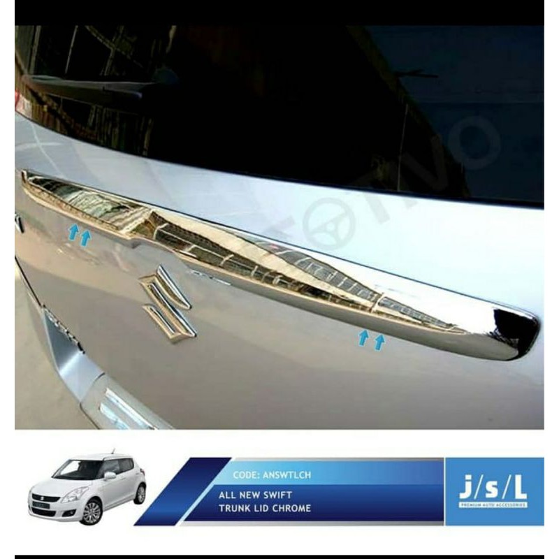 Suzuki all new swift jsl trunk lid chrome Rear trunk lid trunk List ...