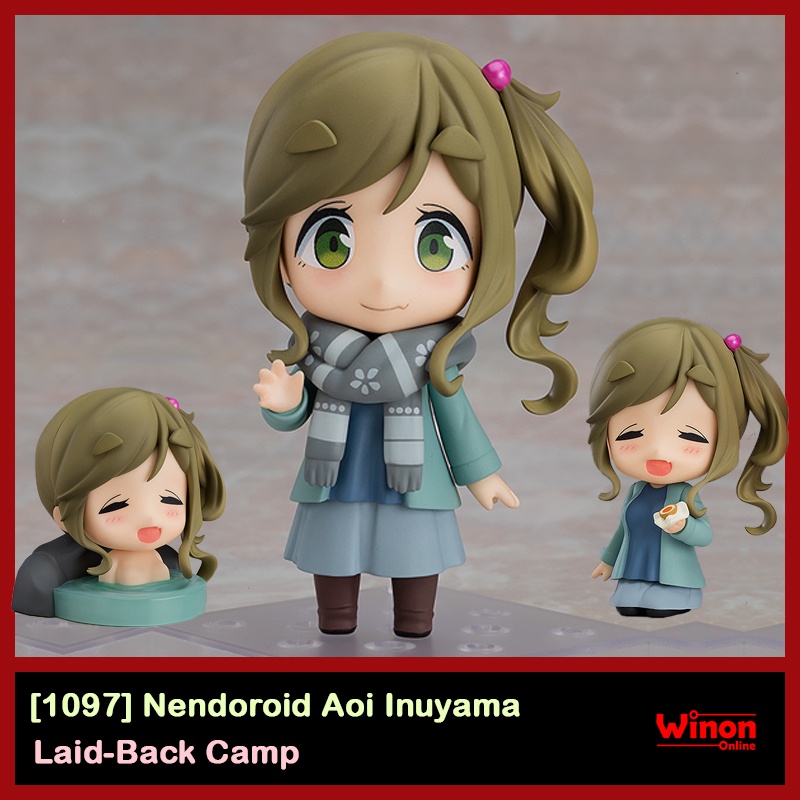 [Ready Stock] [1097] Nendoroid Aoi Inuyama Laid-Back Camp Yuru Camp ...